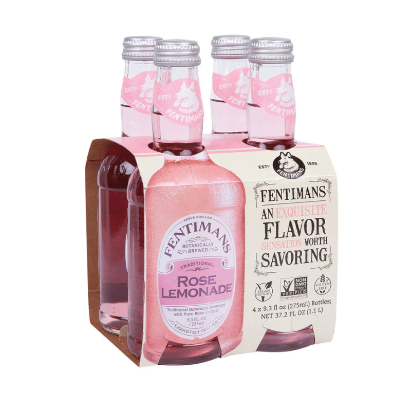 Fentimans Rose Lemonade, 9.3 oz [Pack of 4] | Supermarket Italy
