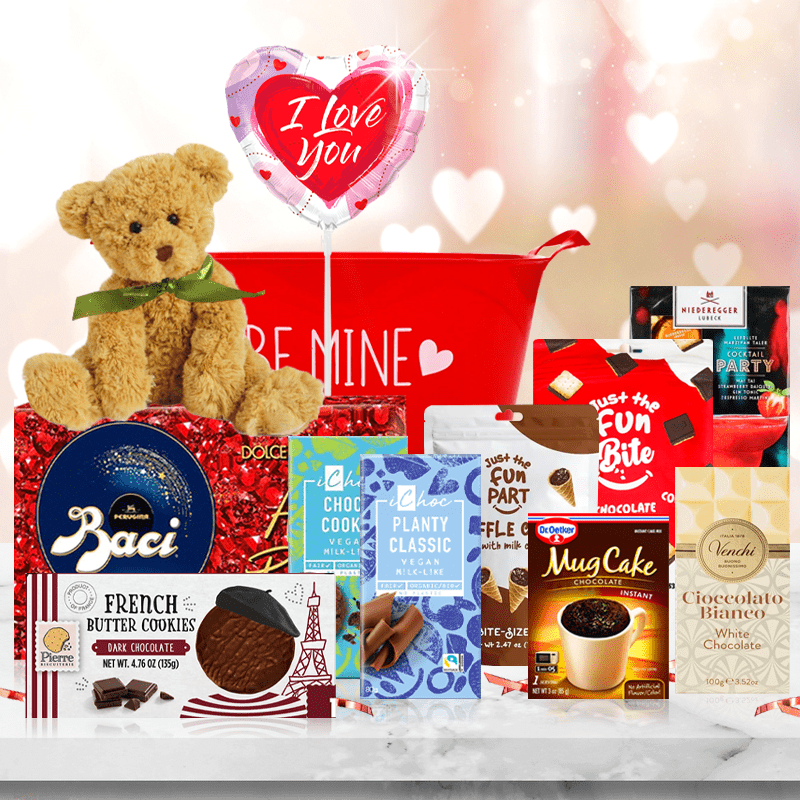 Supermarket Italy's "Be Mine" Valentine's Day Gift Basket | Supermarket ...