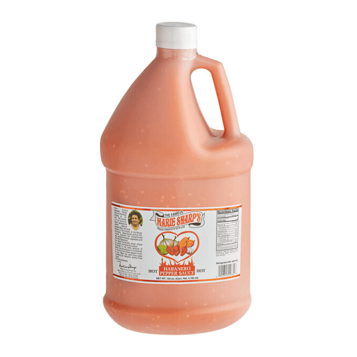 Marie Sharp's Hot Habanero Pepper Sauce, 1 Gal | Supermarket Italy