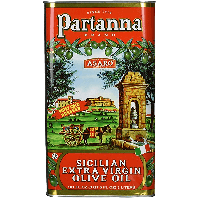 Partanna Extra Virgin Olive Oil Tin, 3 Liters | Supermarket Italy Partanna Extra Virgin Olive Oil Tin, 3 Liters | Supermarket Italy