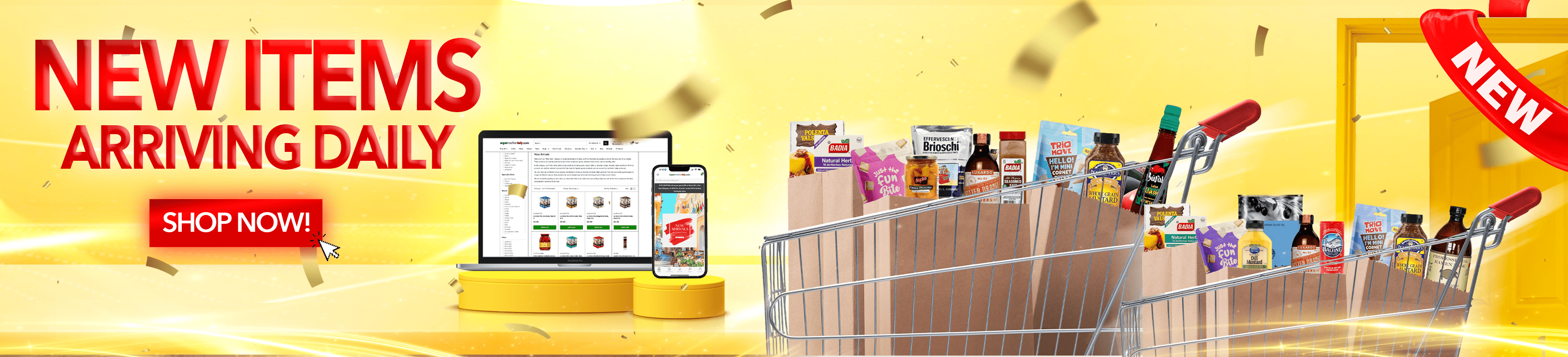 New Arrivals | Supermarket Italy