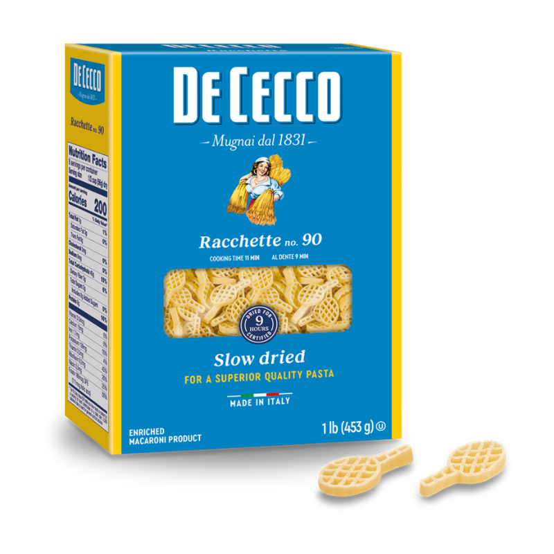 De Cecco #90 Racchette Pasta, 1 Lb | Supermarket Italy