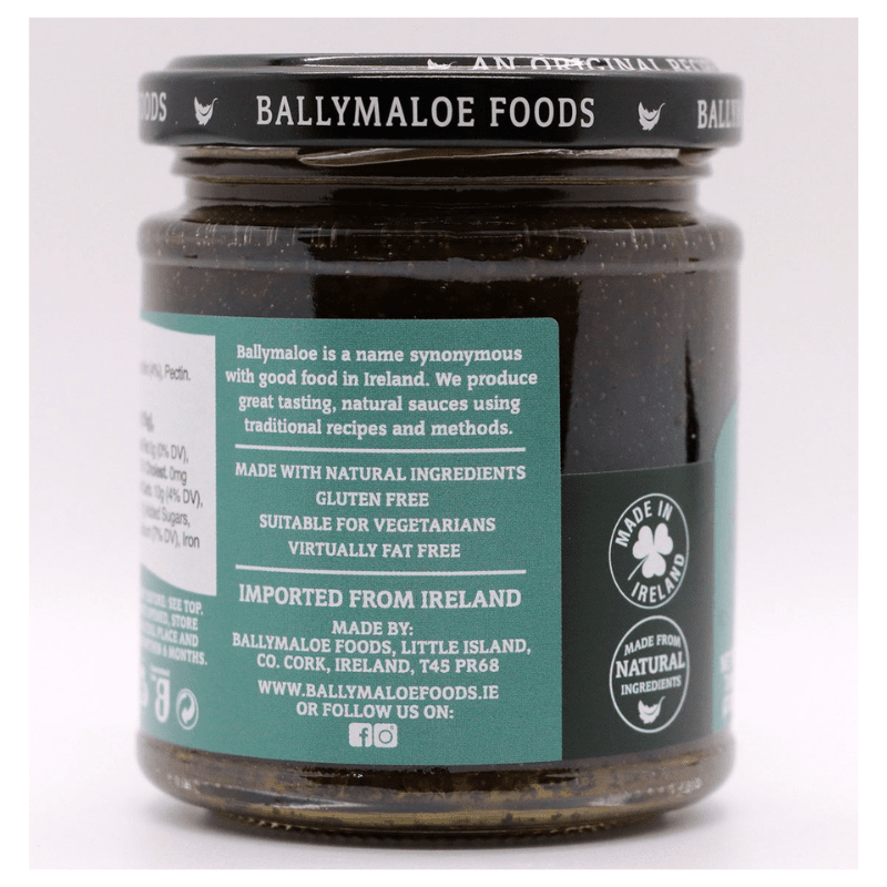 Ballymaloe Traditional Irish Mint Sauce 7.8 Ounce Jar Ballymaloe Mint ...