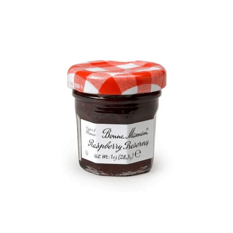 Bonne Maman Mini Raspberry Preserves, 1 oz | Supermarket Italy