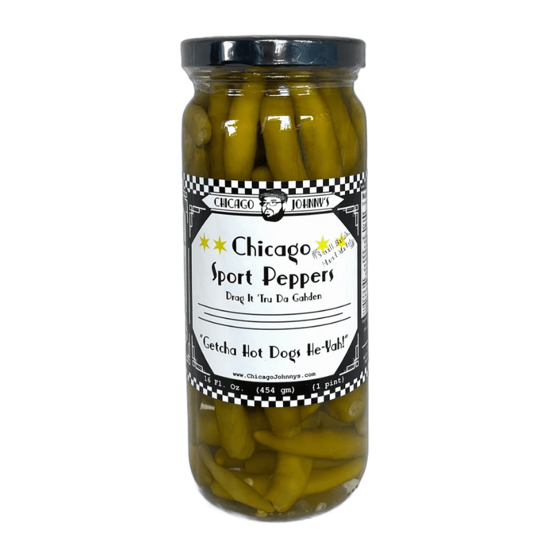 Chicago Johnny’s Chicago Sport Pepper, 16 oz | Supermarket Italy