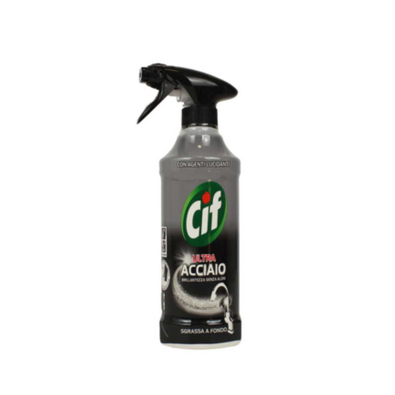 CIF Ultra Acciaio Streak-free Shine, 500 ml | Supermarket Italy