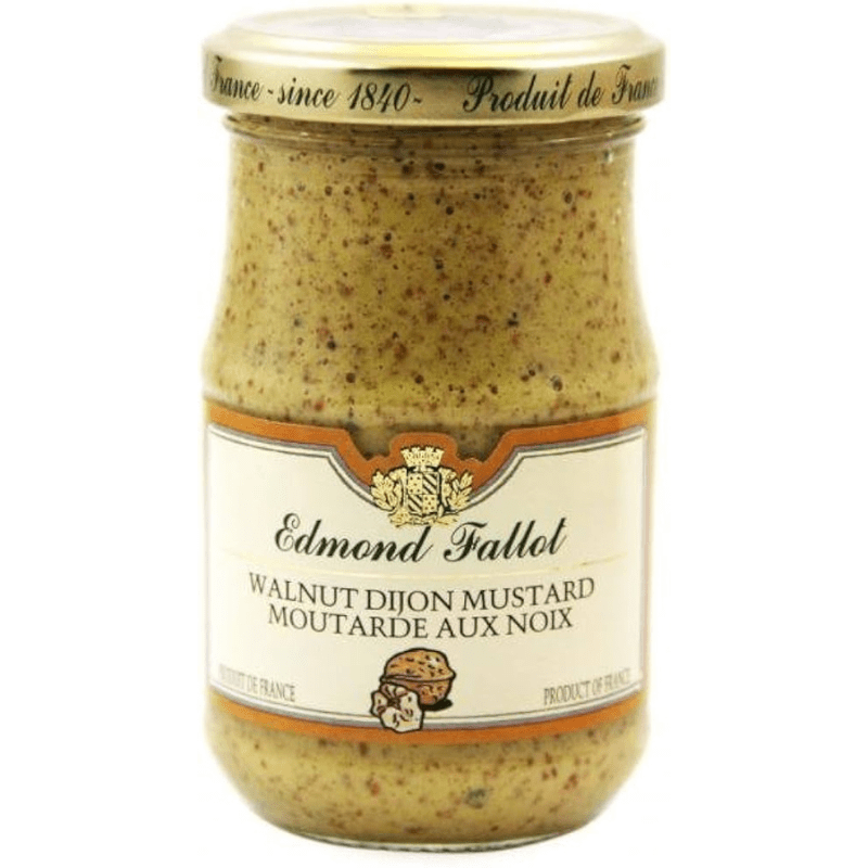 Edmond Fallot Dijon Walnut Mustard, 7.5 oz | Supermarket Italy