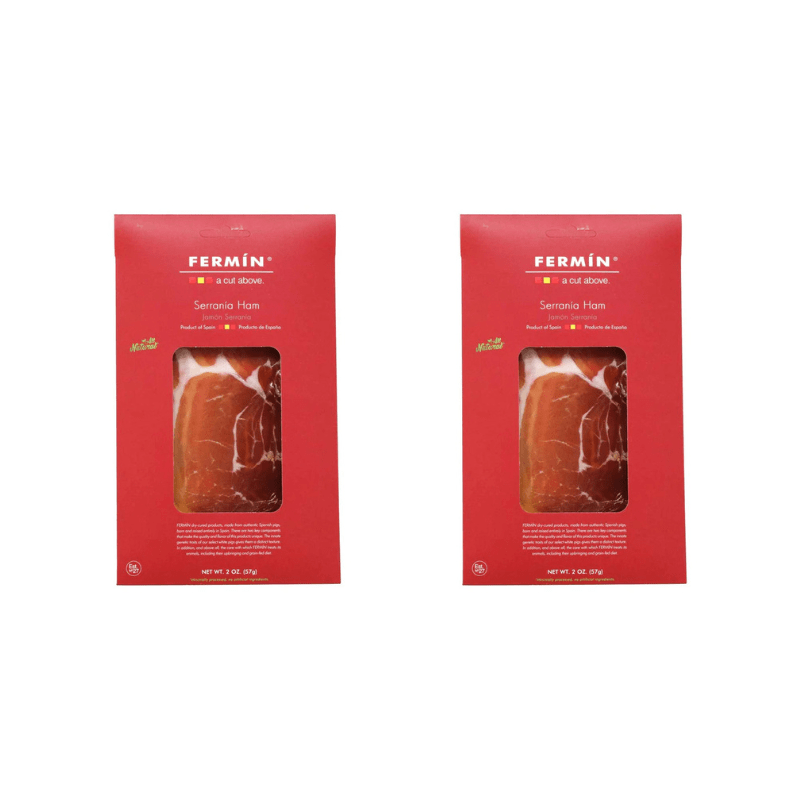 Fermin Serrano Ham Slices 2 Pack, 2 oz [Refrigerate after Opening ...