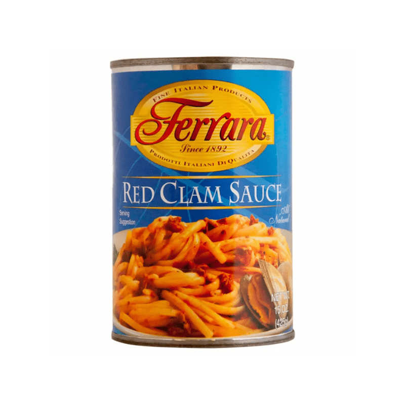 Ferrara Red Clam Sauce, 15 oz | Supermarket Italy