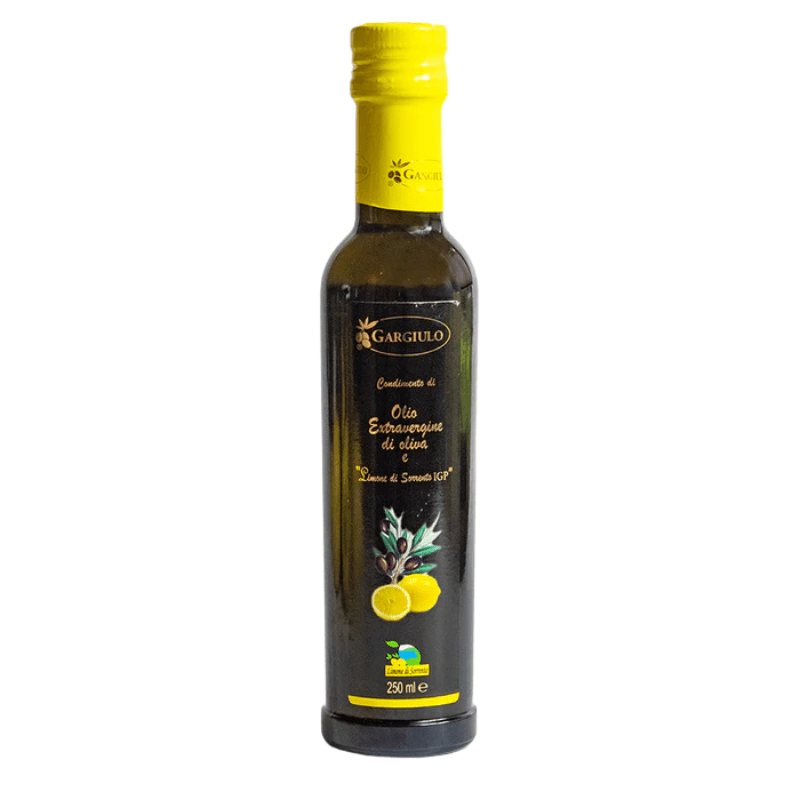 Gargiulo Extra Virgin Olive Oil with Sorrento IGP Lemons Condiment, 8.5 ...
