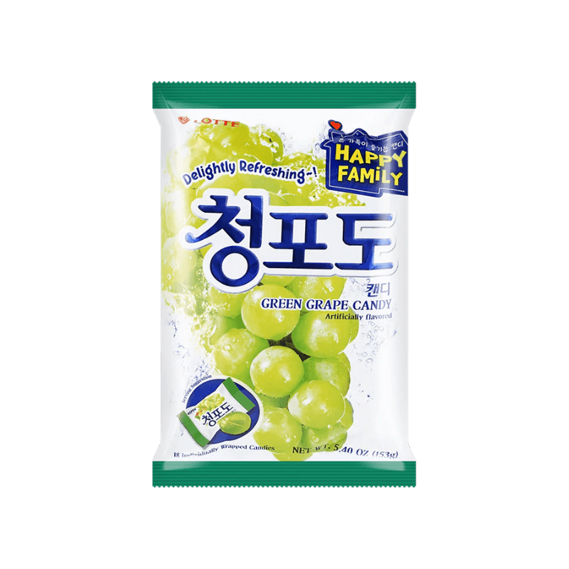 Lotte Green Grape Candy, 153g | Supermarket Italy
