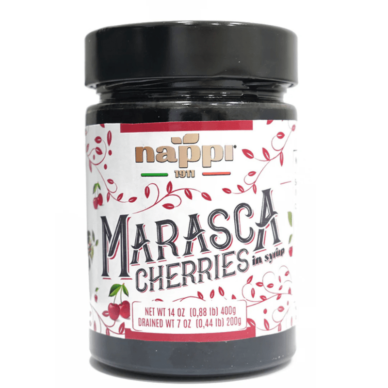Nappi Marasca Cherries in Syrup, 14 oz | Supermarket Italy