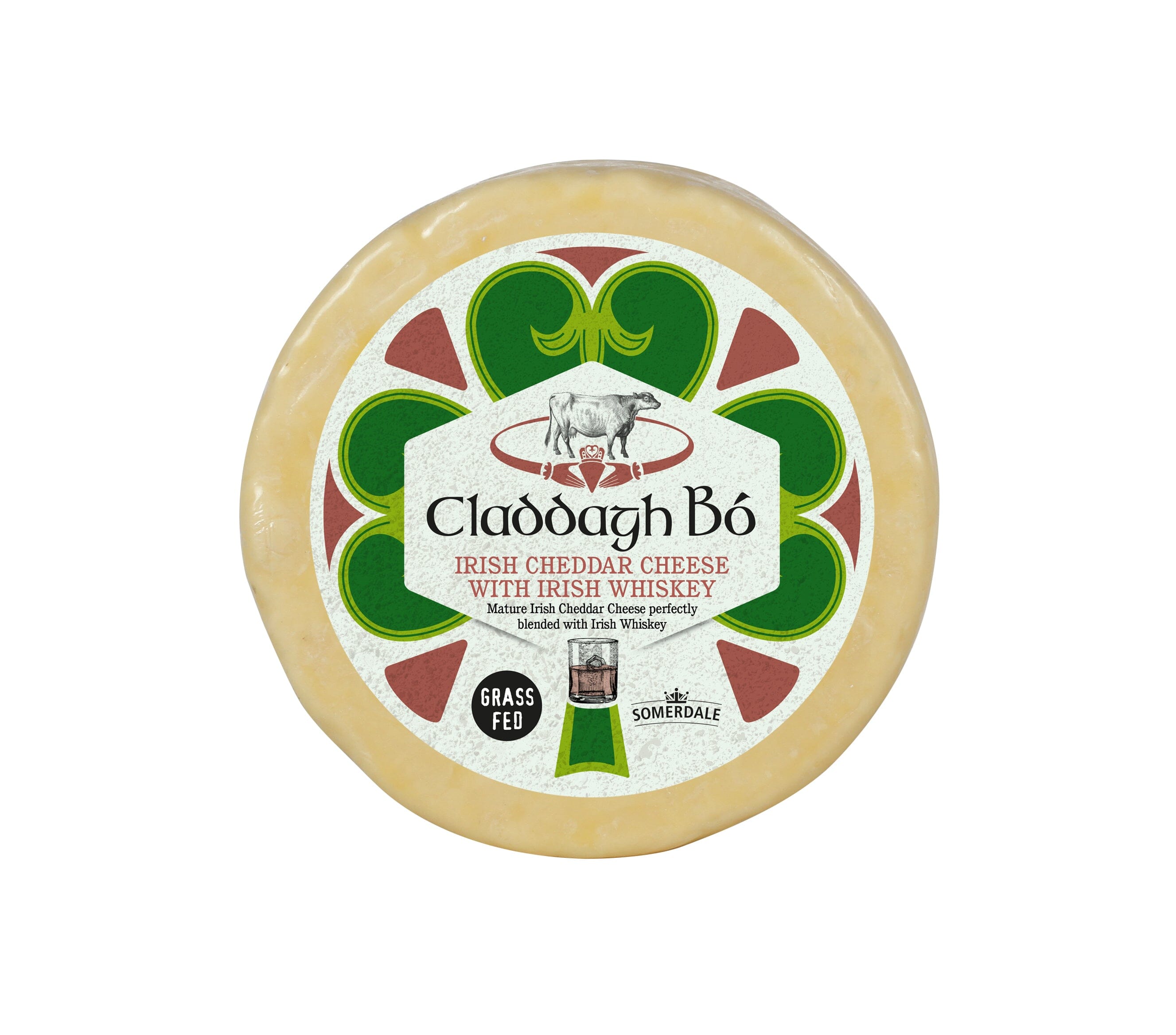 Somerdale Claddagh Bo Irish Cheddar with Irish Whiskey, 5 Lbs ...