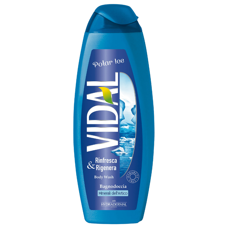 Vidal Polar Ice Refreshing Body Wash, 500 mL | Supermarket Italy