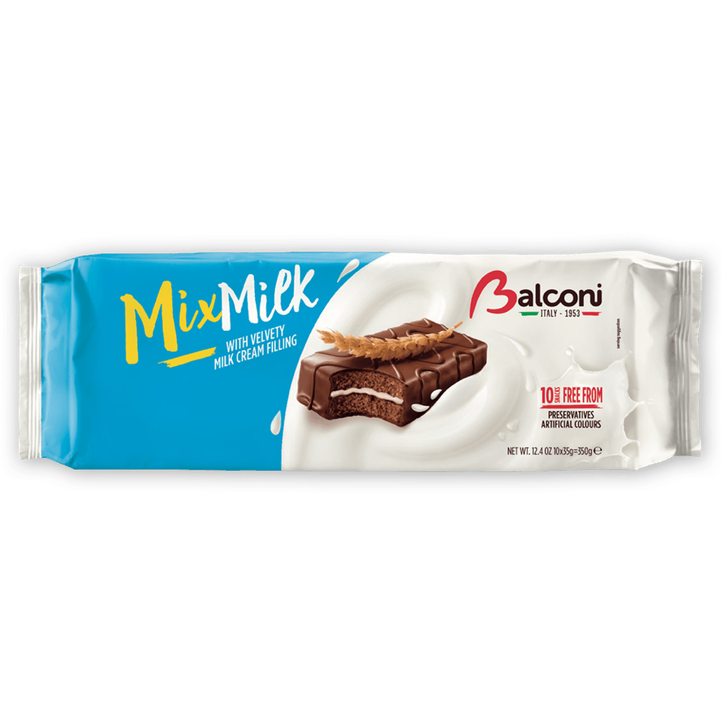 [Best Before: 12/28/2025] Balconi Mix Milk Snack Cakes with Cream ...