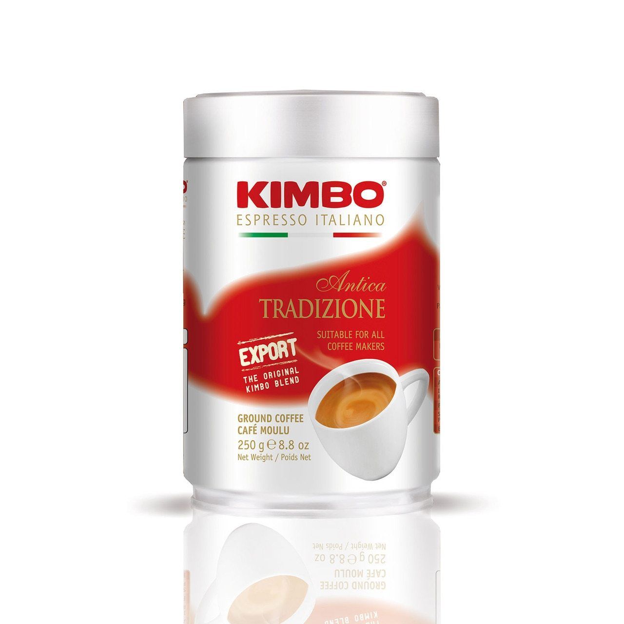 Caffe Kimbo Antica Tradizione Ground Coffee Can, 8.8oz | Supermarket Italy