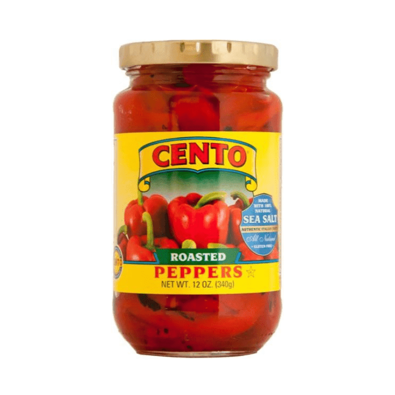 Cento Roasted Red Peppers, 12 oz | Supermarket Italy