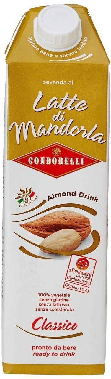 Condorelli Almond Milk, 1 L | Supermarket Italy