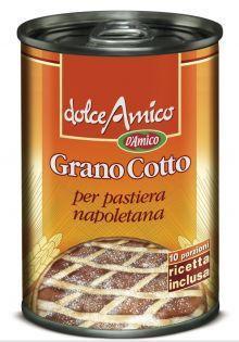 D'Amico Cooked Wheat Grain Grano Cotto, 14.8 oz | Supermarket Italy