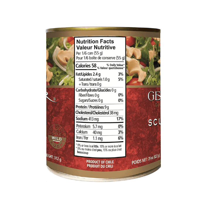 Geomar Scungili Sliced Conch, 29 oz | Supermarket Italy