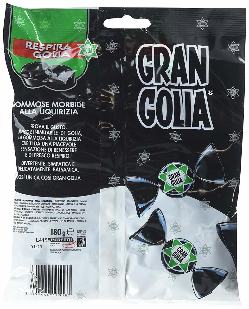 Gran Golia Bag, 6.3 oz (180 grams) | Supermarket Italy
