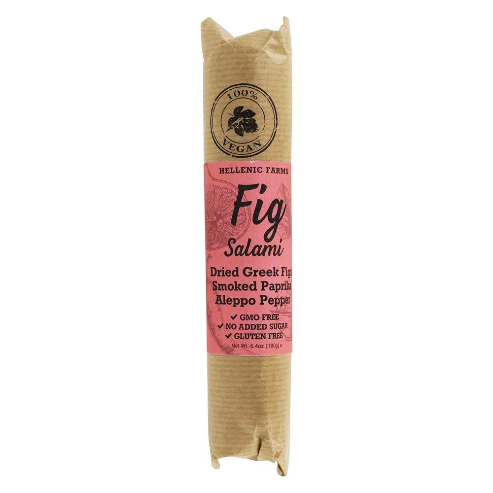 Hellenic Farms Fig Salami with Smoked Paprika and Aleppo Pepper, 6.4 oz ...