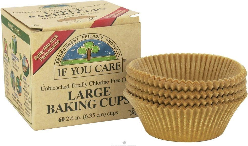 If You Care Large Baking Cups, 60 Count | Supermarket Italy