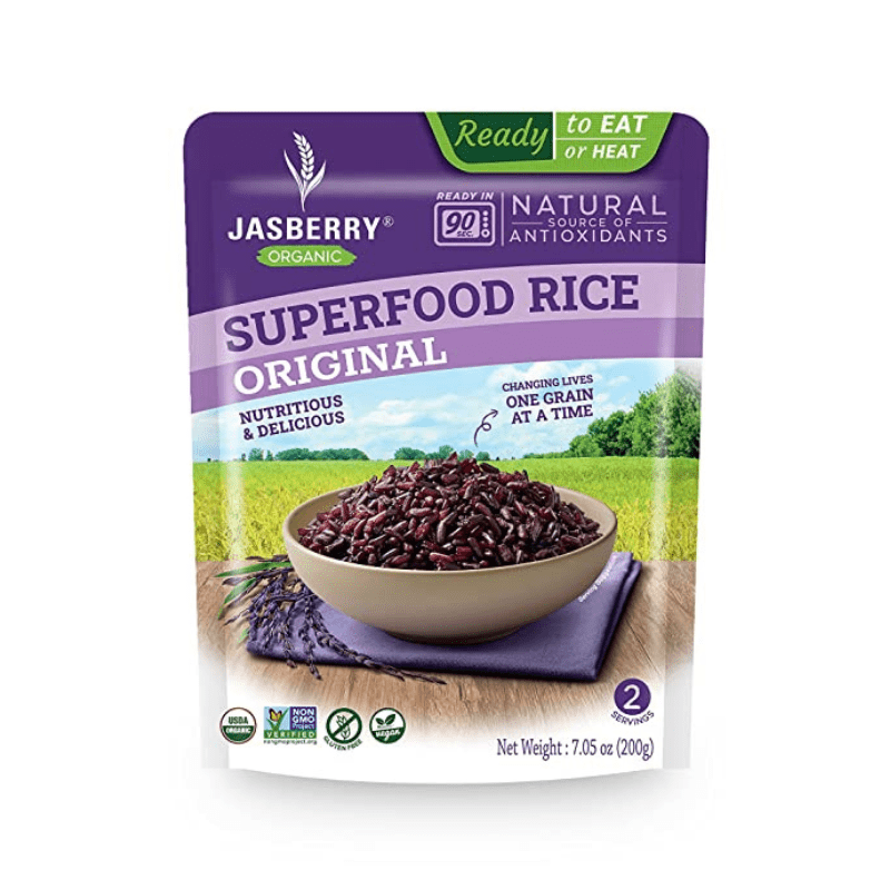 Jasberry Organic Ready to Eat Original Superfood Rice, 7.05 oz ...