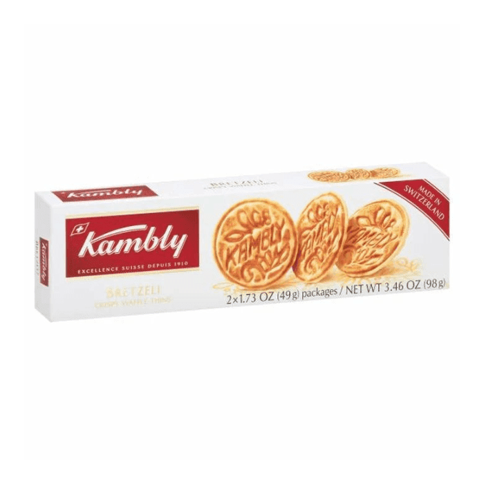 Kambly Bretzeli Crispy Thin Wafers, 3.46 oz | Supermarket Italy