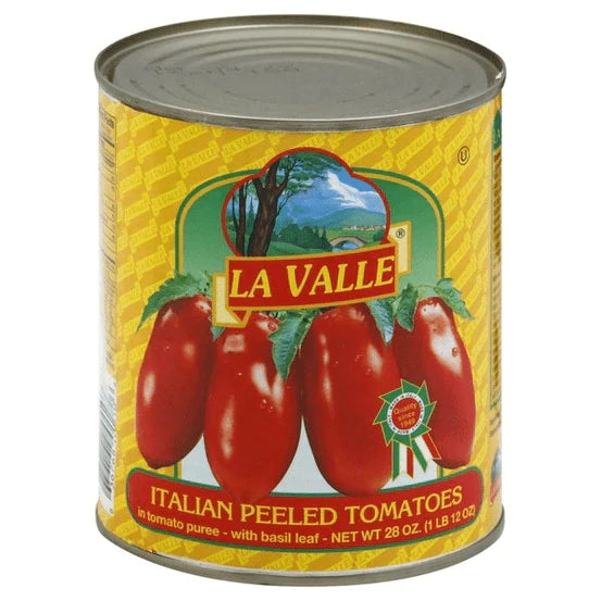 La Valle DOP Peeled Tomatoes, 5 lbs (2.5 kg) | Supermarket Italy