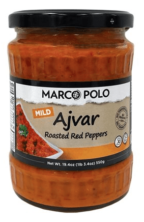 Marco Polo Mild Ajvar, 19.3 oz (550g) | Supermarket Italy