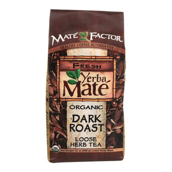 Mate Factor Dark Roast Organic Loose Yerba Mate, 12 oz | Supermarket Italy