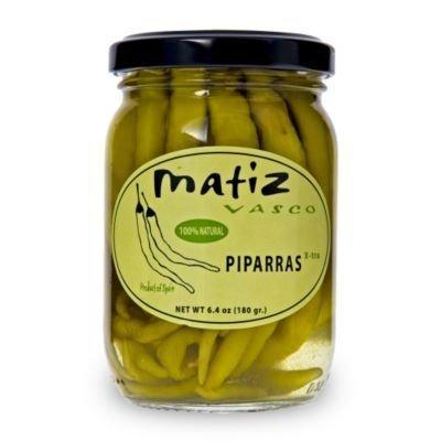 Matiz Piparras Spanish Basque Peppers - 6.4 oz jar | Supermarket Italy