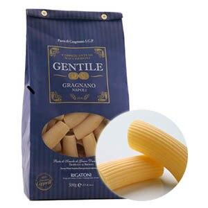 Pastificio Gentile Organic Rigatoni Pasta di Gragnano Organic, 1.1 lbs ...