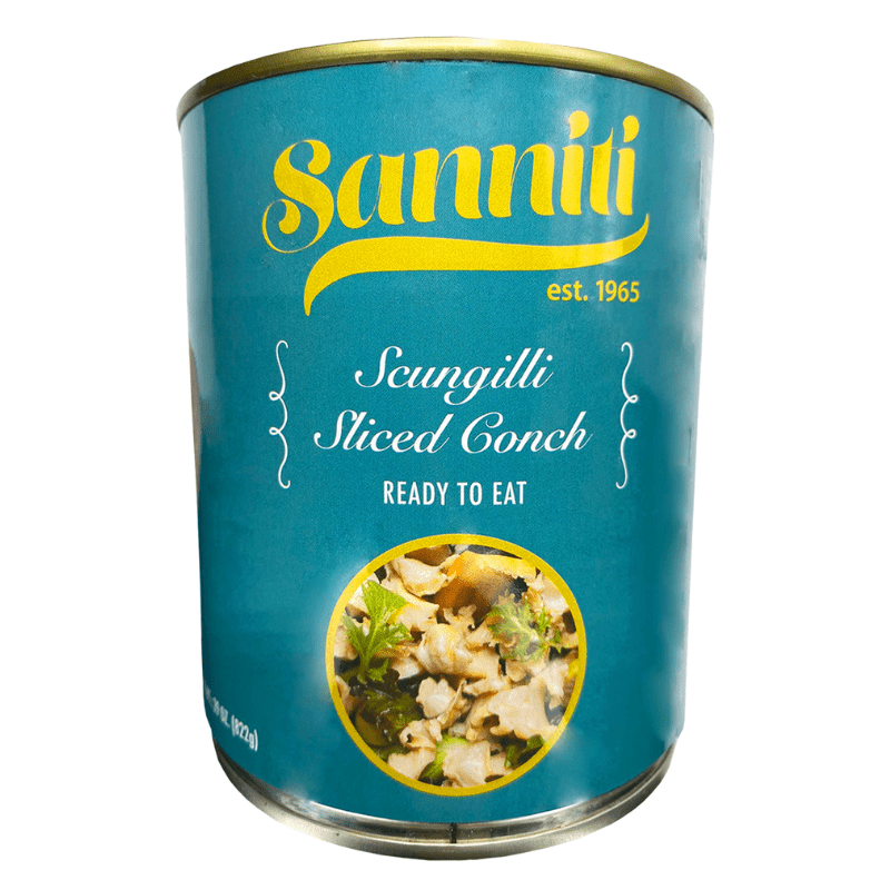 Sanniti Scungilli Sliced Conch, 29 oz | Supermarket Italy
