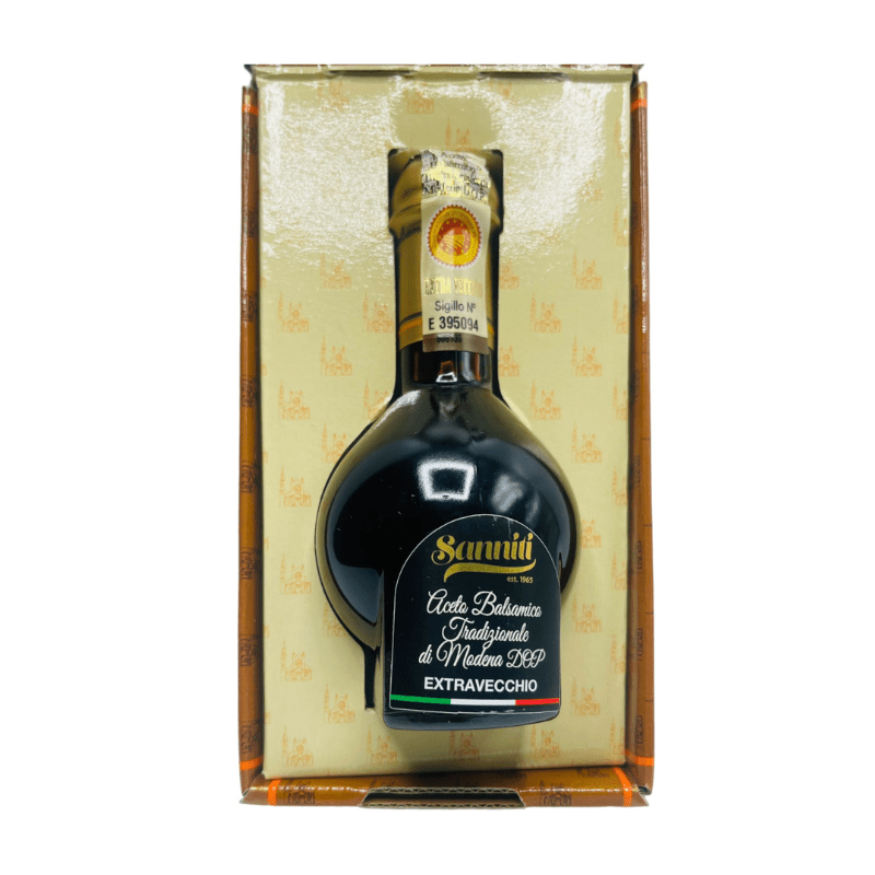 Sanniti Traditional Extravecchio Balsamic Vinegar of Modena DOP, 100 mL ...