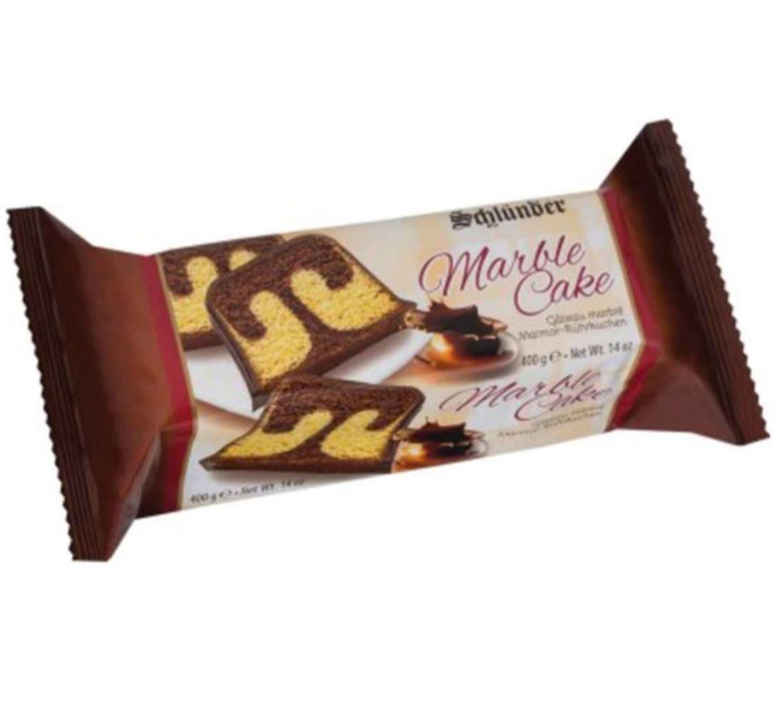 Schlünder Marble Cake Chocolate Covered, 14 oz | Supermarket Italy