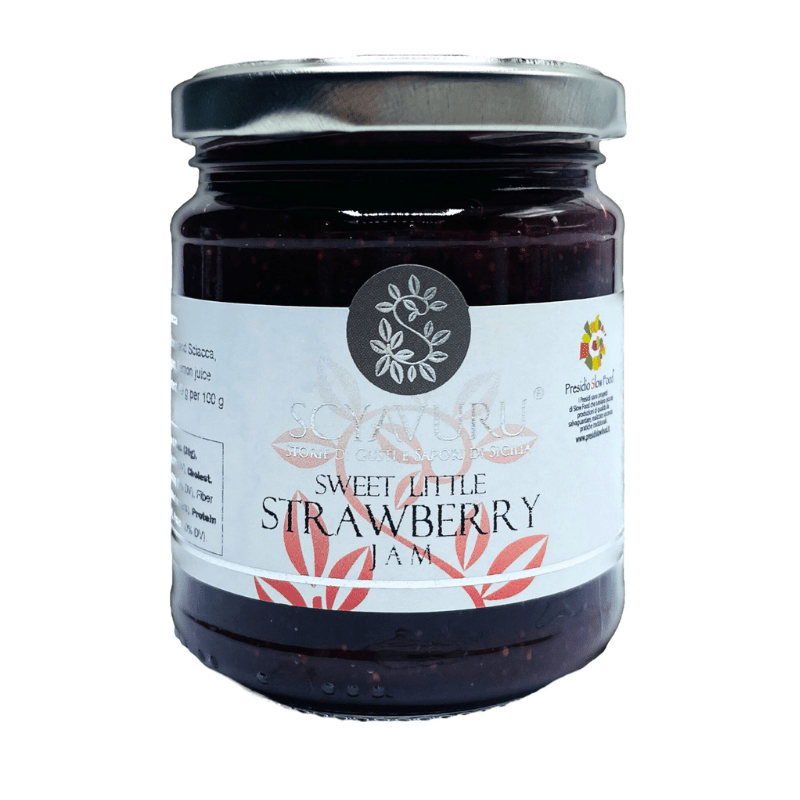 Scyavuru Sweet Little Strawberry Jam, 8.8 oz | Supermarket Italy