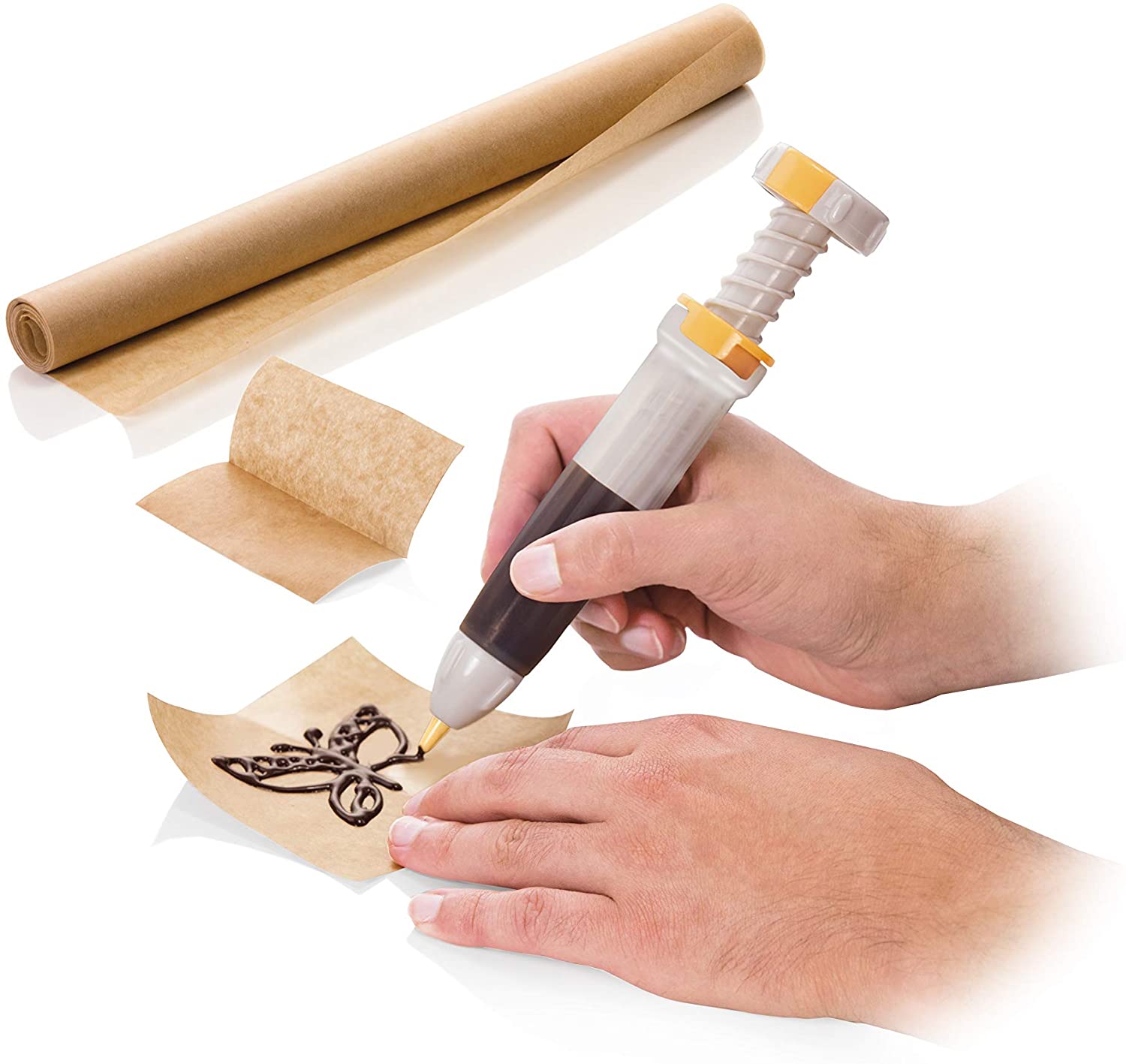 Tescoma Delicia Cake Decorating Pen with 5 Nozzles | Supermarket Italy