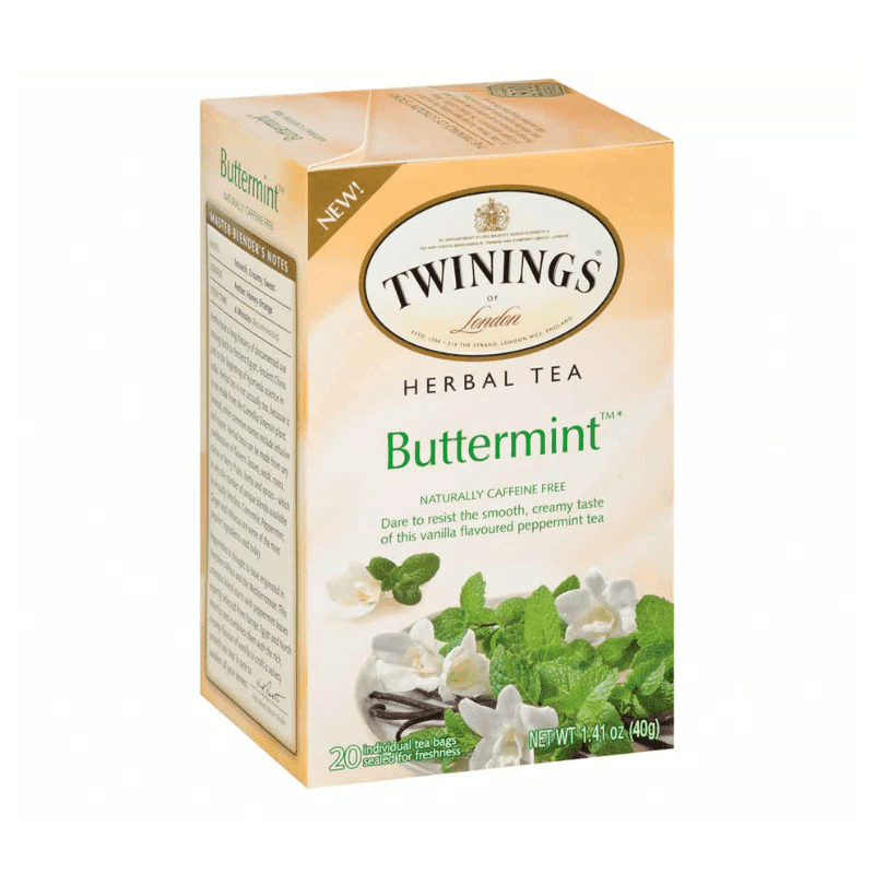 Twinings Buttermint Tea, 20 bags, 1.41 oz | Supermarket Italy