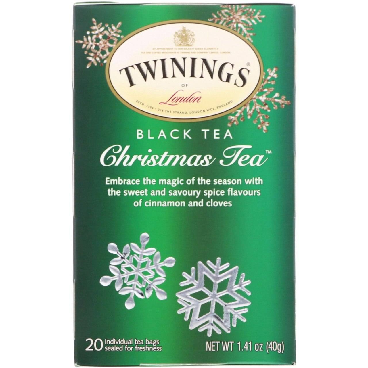 Twinings Christmas Tea 20 Bags, 1.41 oz | Supermarket Italy